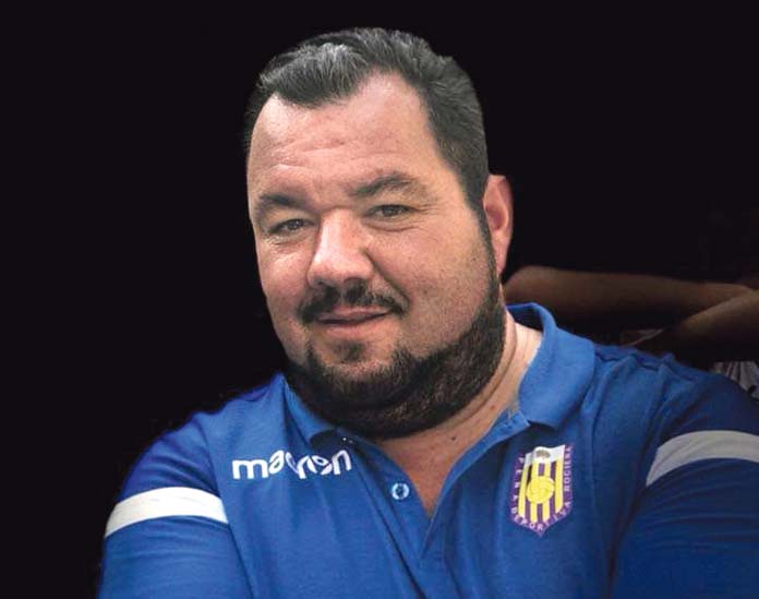 Juan Olea Larios, entrenador del primer equipo de la PD Rociera