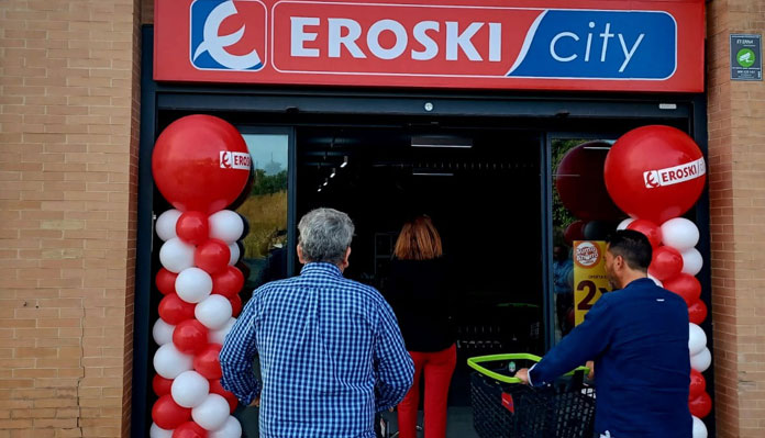 Eroski inaugura un nuevo supermercado en Entrenúcleos