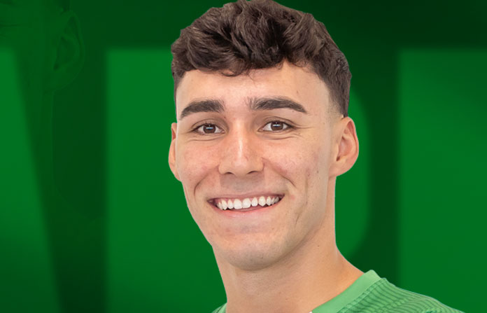Pablo Busto, renovado hasta 2027 en el Betis