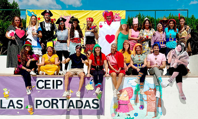 El CEIP Las Portadas se adentra en ‘Un curso de cuento’