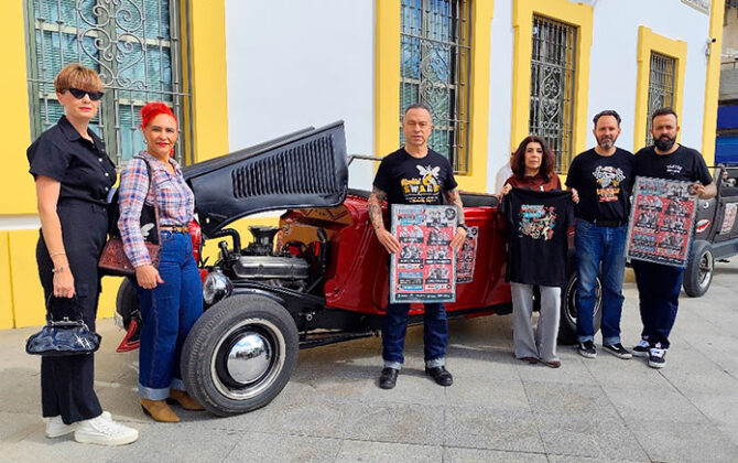 Rockin’Rally llenará la ciudad de rock y coches clásicos
